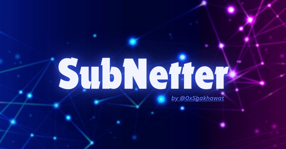 SubNetter - IP Subnet and VLSM Calculator (CLI & Android App ...